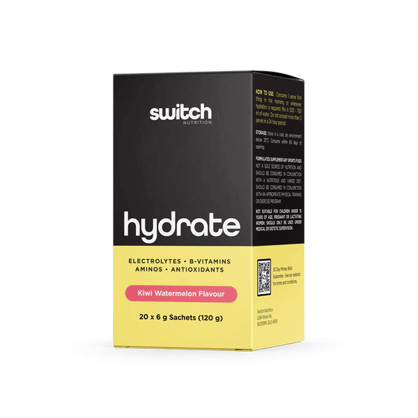 SWITCH HYDRATE ELECTROLYTE SACHETS - M&M Fitness Australia