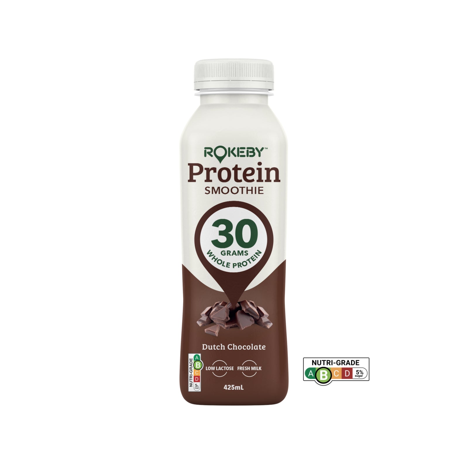 ROKEBY PROTEIN SMOOTHIE 425ML - M&M Fitness Australia