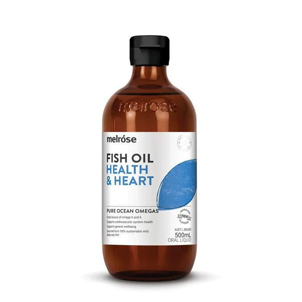 MELROSE FISH OIL HEART + HEALTH - M&M Fitness Australia