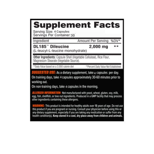 ULTRA LABS DL-185 DILEUCINE - M&M Fitness Australia