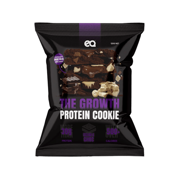 EQ FOOD THE GROWTH PROTEIN COOKIE - M&M Fitness Australia