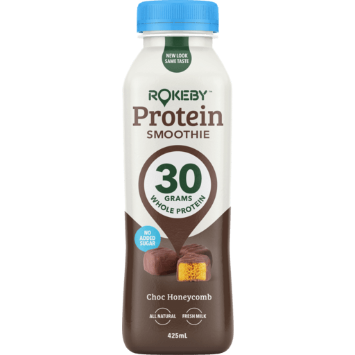 ROKEBY PROTEIN SMOOTHIE 425ML - M&M Fitness Australia