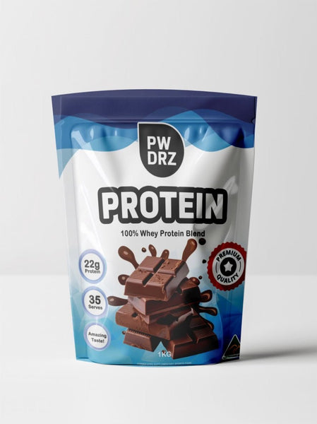 STIM HUB PWDRZ PROTEIN 100% WHEY PROTEIN BLEND - M&M Fitness Australia