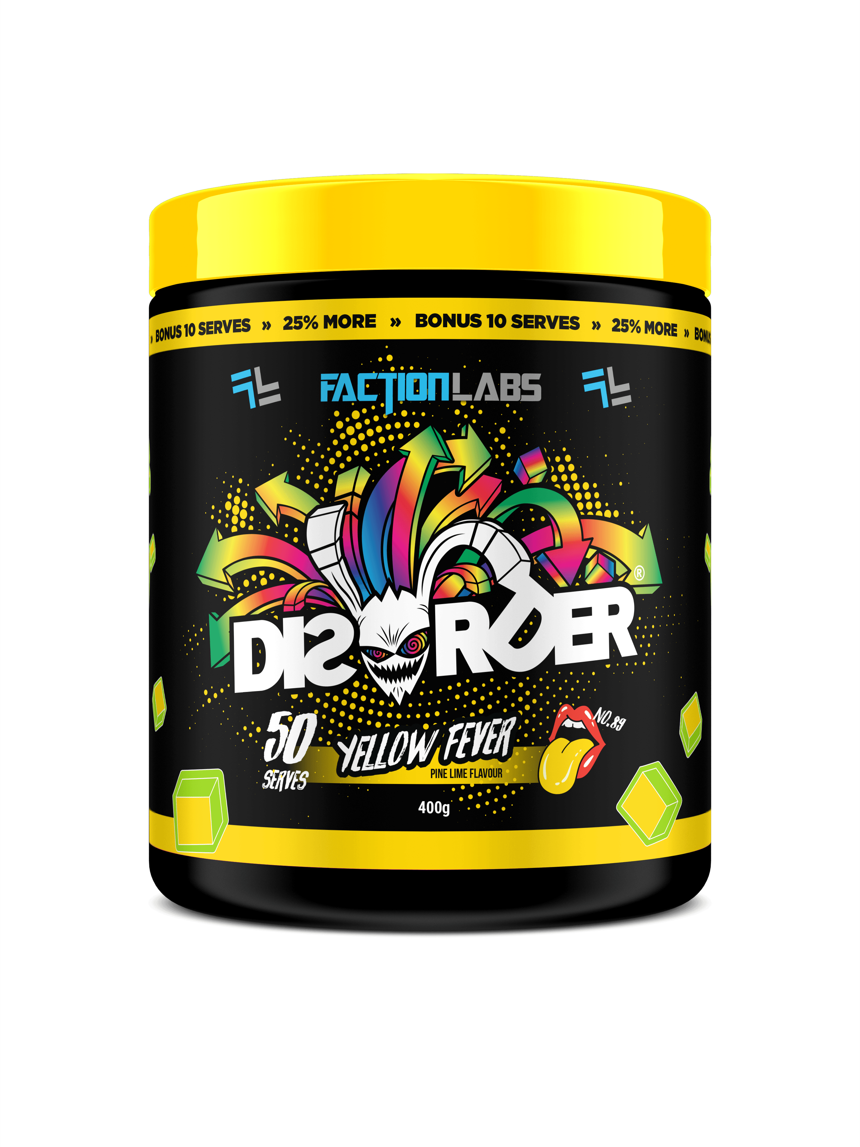 FACTION LABS DISORDER PRE-WORKOUT - M&M Fitness Australia